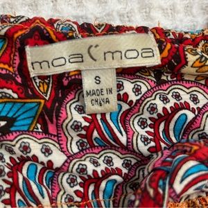 Moa Moa | Dresses | Moa Moa Bohemian Style Stretchy Muticolored Maxi ...